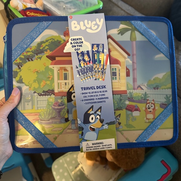 Bluey | Toys | Bluey Travel Desk New With Tags | Poshmark